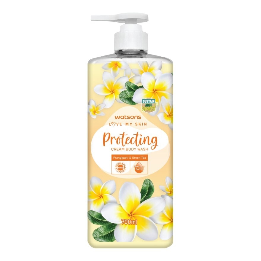 Watsons Love My Skin Protecting Cream Body Wash 700ml. Watsons .th